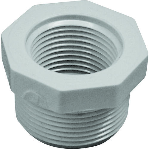 Lasco 439168BC Reducer Bushing, 1-1/4 x 1 in, MPT x FPT, PVC, SCH 40 ...