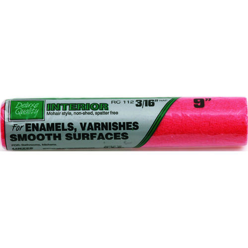 Linzer RC 112-9 RC112-9 Paint Roller Cover, 3/16 in Thick Nap, 9 in L ...