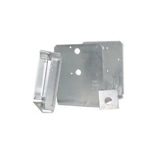 MiTek PAU66-TZ Post Anchor, 6 x 6 in Post/Joist, Steel, Zinc Buy Now