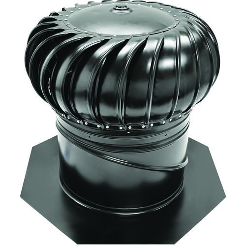 Master Flow GIC12BL Rotary Turbine Ventilator, 12 in Dia Throat, Steel ...