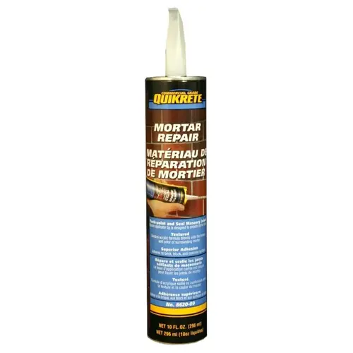 Quikrete 862002-XCP12 Mortar Repair, Beige/Black/Gray, Paste, 296 mL ...