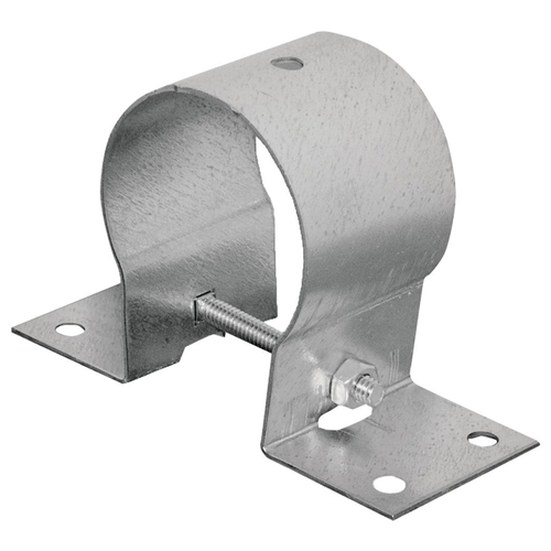 MiTek PRT2-TZ Pipe Rail Tie, Steel, Zinc