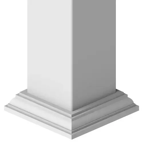 Xpanse 73012503 Premier Heritage Base Trim, Vinyl, White, For ...