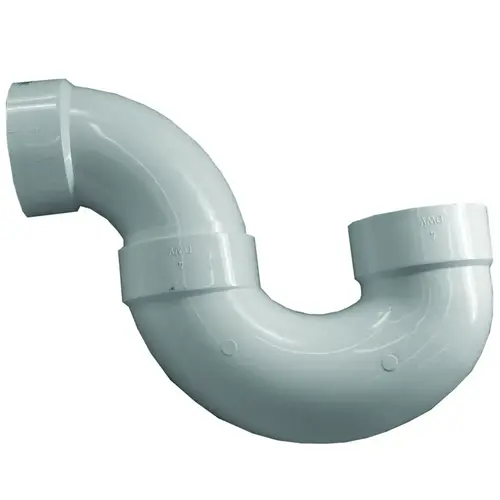 CANPLAS 193204 P-Trap, 4 in, Hub, PVC, White, SCH 40 Schedule Buy Now