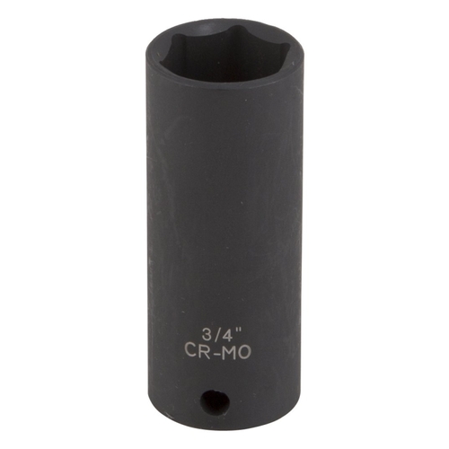 Vulcan MT6580117 Deep Impact Socket, 3/4 in Socket, Black Phosphate