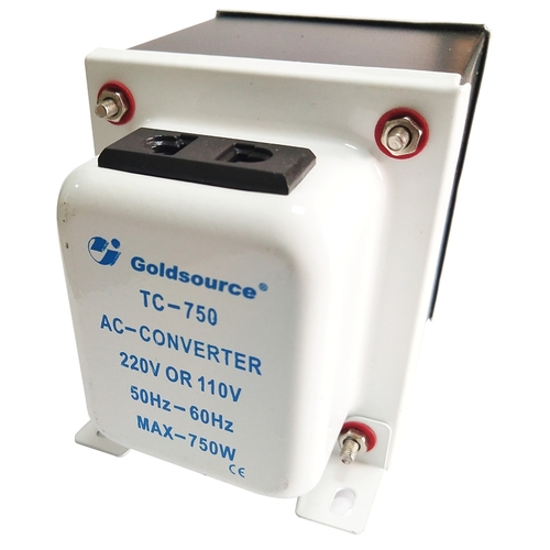 Goldsource TC-750 TC-TYPE Step Up and Step Down Transformer, 6 in L x 3 ...