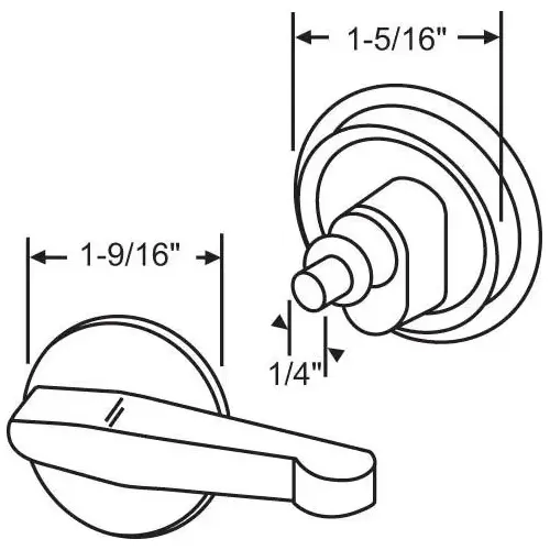 Brixwell 91-84 ADA CONCEALED LATCH SET Buy Now