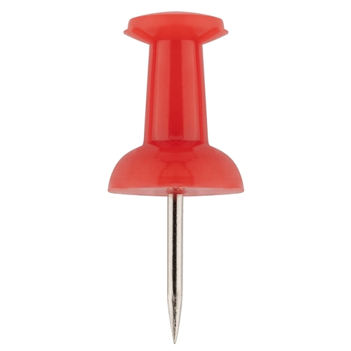 National Hardware N259721 V2503 Push Pin Red Finish