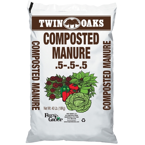 Coast of Maine S1 SB1 Cow Manure Compost, 1 cu-ft Bag