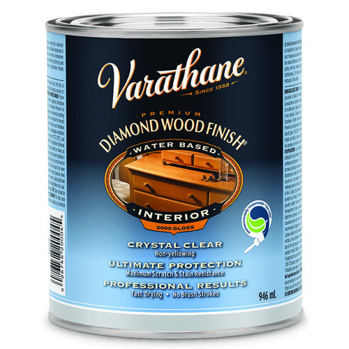 Varathane 200041H Premium Diamond Interior Wood Finish, Gloss, Liquid ...