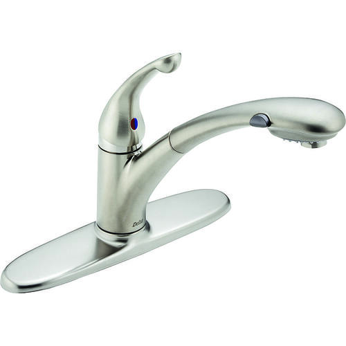 Delta 470-AR-DST Signature Kitchen Faucet, 1.8 gpm, 1-Faucet Handle ...