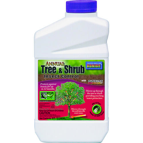 Bonide 609 Tree and Shrub Spray, Liquid, Spray Application, 1 qt Bottle
