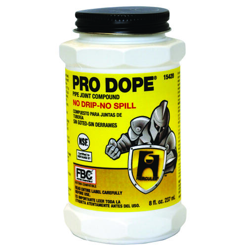 Oatey 15420 PRO DOPE Thread Sealant, 8 oz Can, Liquid, Paste, Gray