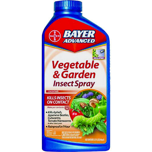 BioAdvanced 701521A Vegetable and Garden Insecticide, Liquid, Spray ...