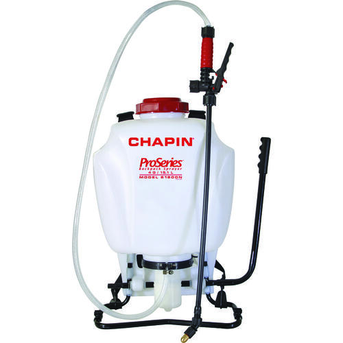 Chapin 61500 Euro Style Backpack Sprayer, 4 gal Tank, Poly Tank, 25 ft ...