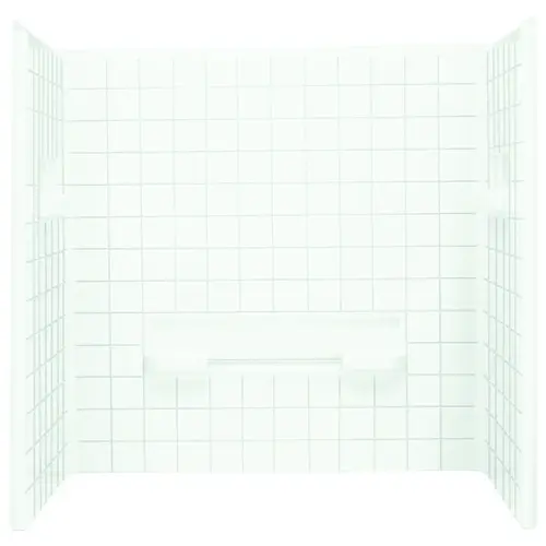 STERLING 62044100-0 Advantage Series Shower Wall Set, 60 in L, 35-1/4 ...