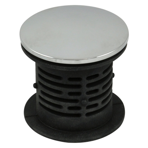 Danco 10772 Bathtub Hair Catcher And Stopper Silicone Chrome For