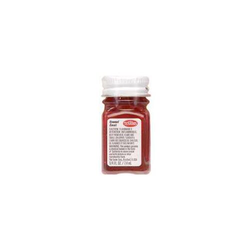 Testors 1104TT Enamel Paint, Gloss Dark Red, 0.25 oz Bottle