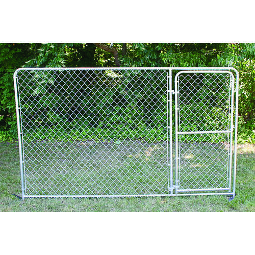 STEPHENS PIPE & STEEL LLC DKS21006 Silver Gate Panel, Double, Steel ...