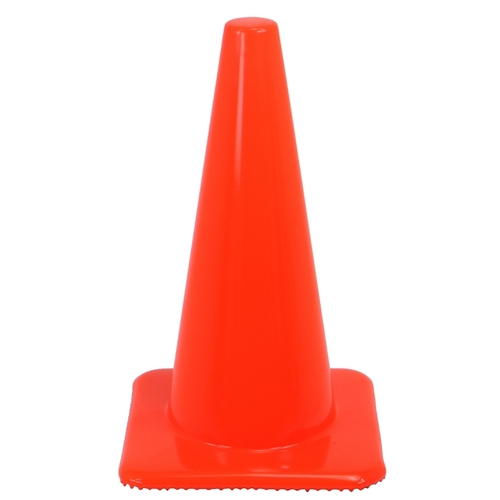 Safety Works 10073408 Safety Cone, 28 in H Cone, Bright Orange Cone