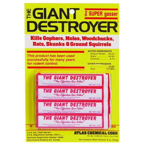 ATLAS CHEMICAL CORP 00333-XCP12 Gasser The Giant Destroyer Fog For ...