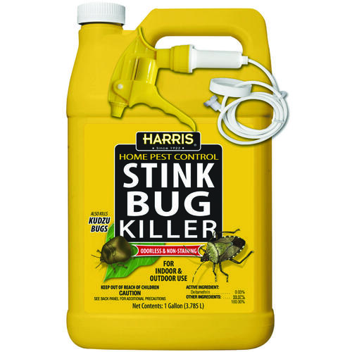 Harris STINK-128 Stink Bug Killer, Liquid, Spray Application, 1 gal