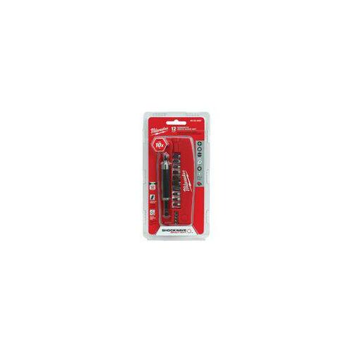 Milwaukee 48-32-4507 Impact-Duty Drive Guide Set, 12-Piece, Steel