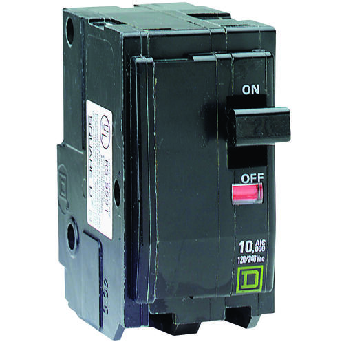 Square D QO260CP QO Circuit Breaker, Mini, 60 A, 2 -Pole, 120/240 VAC ...