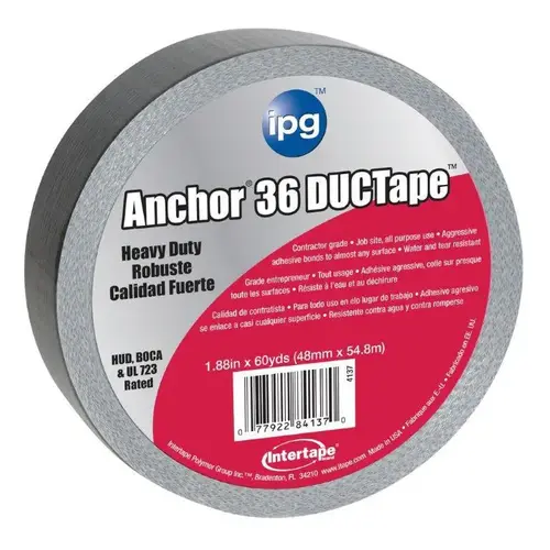INTERTAPE POLYMER GROUP 4137-XCP24 AC36 HVAC Cloth Duct Tape, Silver, 1 ...
