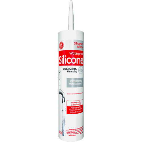GE 2749484 Silicone I 712 Silicone Rubber Sealant, White, 24 hr Curing ...
