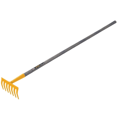 True Temper KGRM Kid's Garden Rake, 3-1/4 in L Head, 7-1/2 in W Head, 7 ...