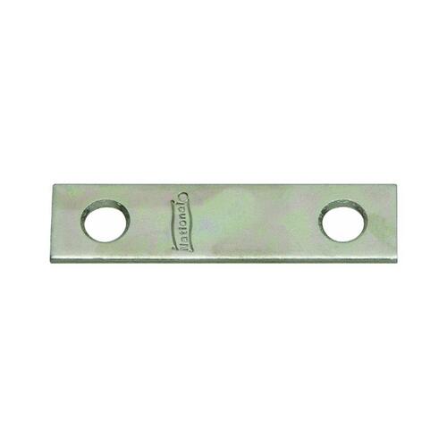 National Hardware N191-007 Mending Brace, 3 in L, 5/8 in W, 0.08 in Gauge, Steel, Brass, Screw ...