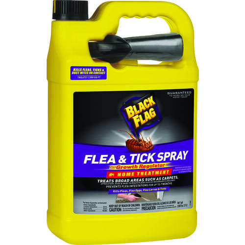 BLACK FLAG Hg-11093-1 Flea/Tick Killer, Liquid, 1 gal Can