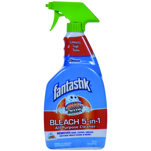 Fantastik 71631 All Purpose Cleaner 32 Oz Spray Bottle Liquid Bleach