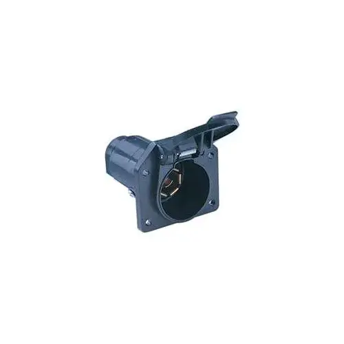 Hopkins 48485 End Socket, 6/12 V, 7-Pole, Plastic, Black Buy Now