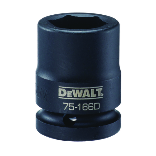 DEWALT DWMT75166OSP Impact Socket, 24 mm Socket, 3/4 in Drive, 6-Point ...