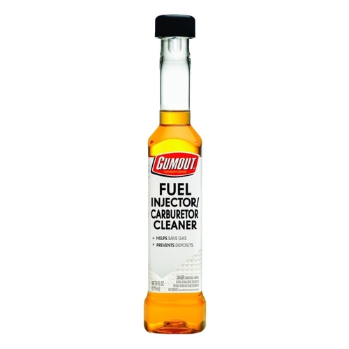 GUMOUT 510021 Fuel Injector and Carburetor Cleaner, 6 oz, Hydrocarbon