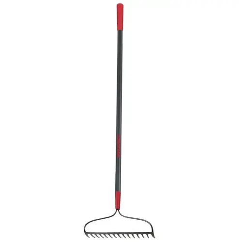 Razor-Back 63184 Bow Rake, 15 -Tine, Steel Tine, Steel Head, 60 in L ...