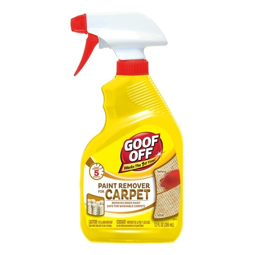 Goof Off FG910 Paint Remover, Liquid, Clear/Yellow, 12 oz