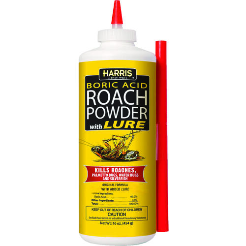 Harris HRP-16 Roach Killer, Powder, 16 oz