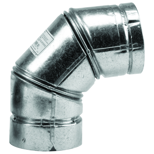 SELKIRK 243231 VP PELLET PIPE Stove Pipe Elbow, 90 deg Angle, 3 in ...