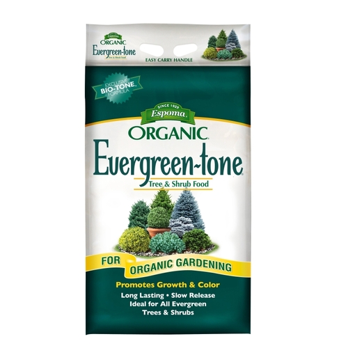 Espoma ET18 Evergreen-tone Plant Food, 18 lb Bag, 4-3-4 N-P-K Ratio