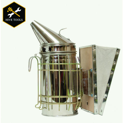 HARVEST LANE HONEY SMK3-101 Bee Smoker, Steel, For: Bee Keepers