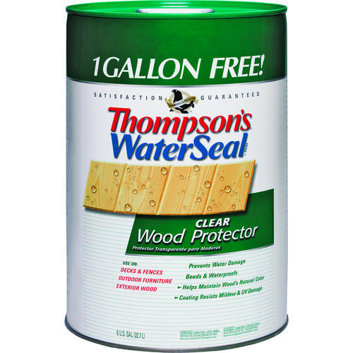 Thompson's Waterseal TH.090001-06 TH.021806-06 Wood Protector, Clear ...