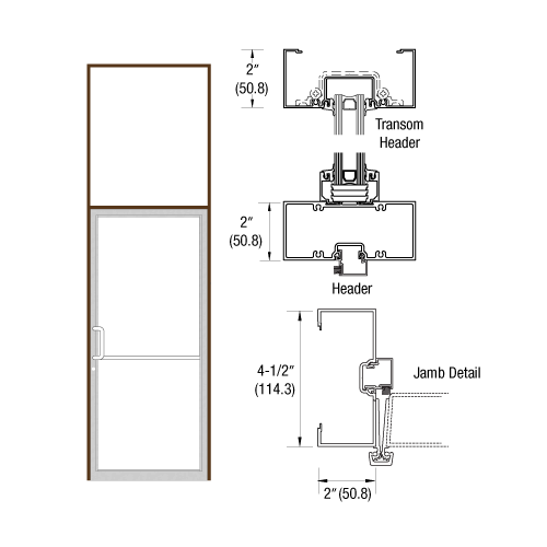 CRL-U.S. Aluminum 0B91822 Dark Bronze/Black Anodized Class 1 Custom ...