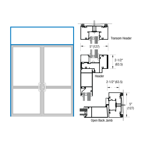 CRL-U.S. Aluminum 0P92571 IG600 Series Custom KYNAR Paint Custom ...