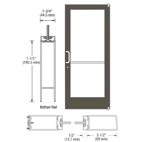 Series 400 Offset Pivot Medium Stile Entrance Doors