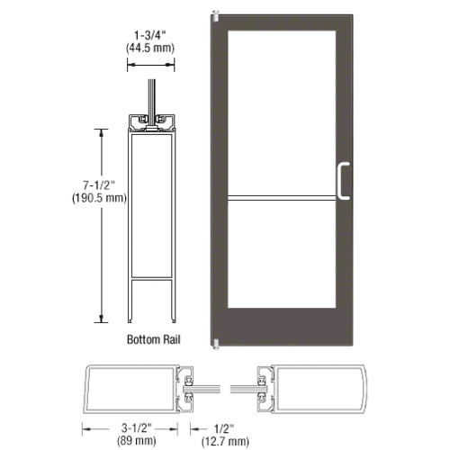 Series 400 Offset Pivot Medium Stile Entrance Doors