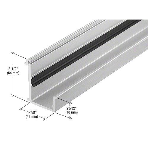 CRL-U.S. Aluminum BW47711 Perimeter Pressure Bar- Punched - 24'-2 ...