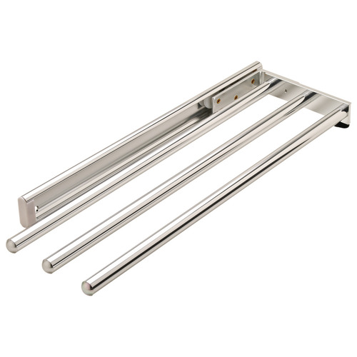 Hafele 510.54.232 Towel Rack Pull-Out, 3 Bar, Extendable Polished ...